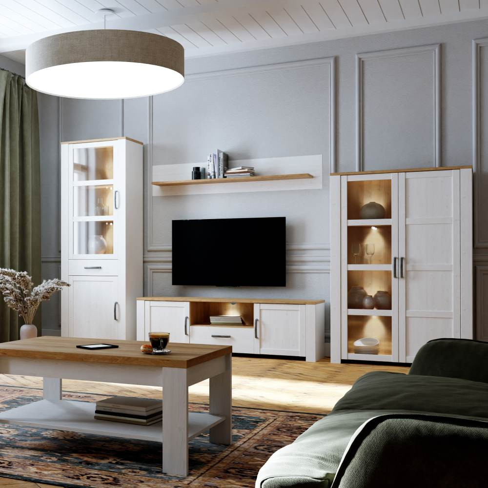 ESTANTE PARED BRISA white